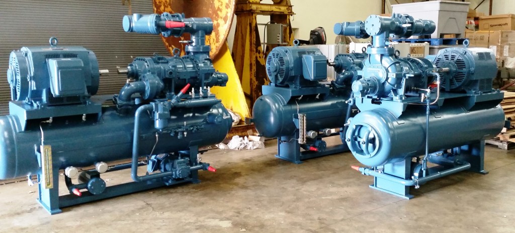 Many Phases to Complete the Mayekawa Ammonia compressor skids | LeBlanc ...